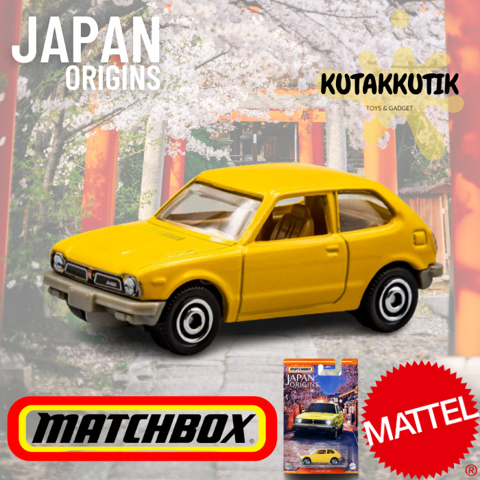 Matchbox 1976 Honda Civic CVCC Kuning 2022 Japan Origins Series ... Matchbox 1976 Honda Civic CVCC Kuning 2022 Japan Origins Series ...