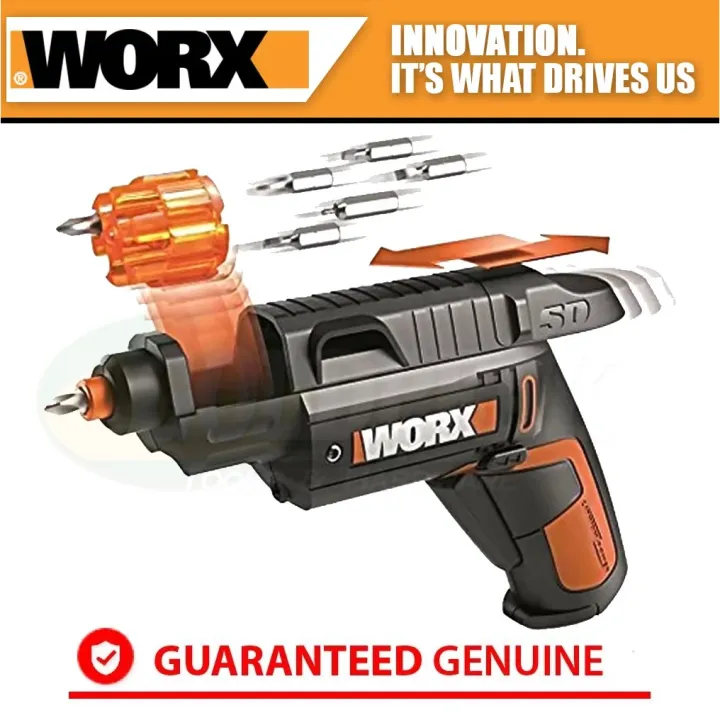 WORX WX255 SD Slide Driver 4 V Lithium Screw Driver with Screw Holder ...