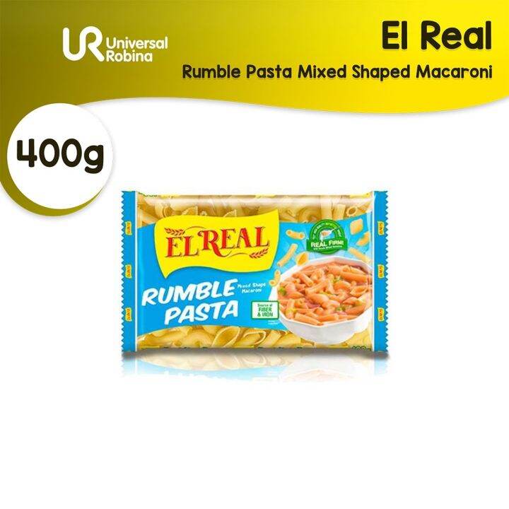 El Real Rumble Pasta Mixed Shape Macaroni (400g) | Lazada PH