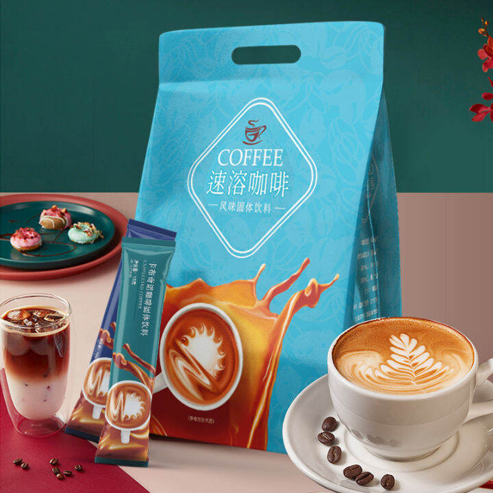 Deer Coffee American Pure Coffee without Sucrose Dietary Fiber Low-fat Hot and Cold Bitter ...