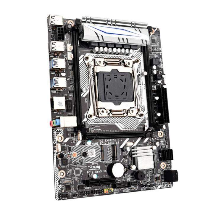 X99-ET เมนบอร์ดเดสก์ท็อปเซอร์เวอร์แรม64กิกะไบต์ LGA2011-3แผงวงจรคอมพิวเตอร์4เมนบอร์ดคอมพิวเตอร์ ...