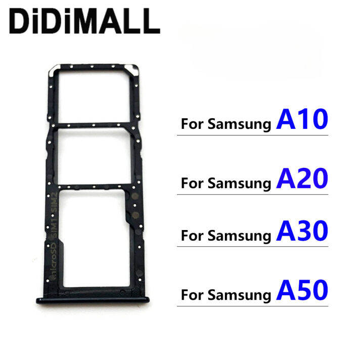 Sim Card Slot Tray Holder For Samsung Galaxy A10 A20 A30 A50 A305F ...