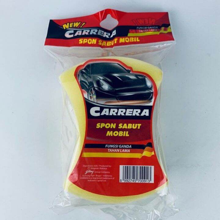 Carrera Spon Sabut Mobil Spon Sabut Pencuci Mobil Motor Besar Merah ...