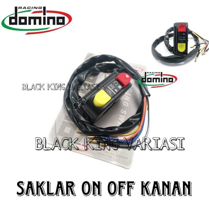 Saklar kanan On Off Plus Stater Tombol Merah Kuning Saklar On Off ...