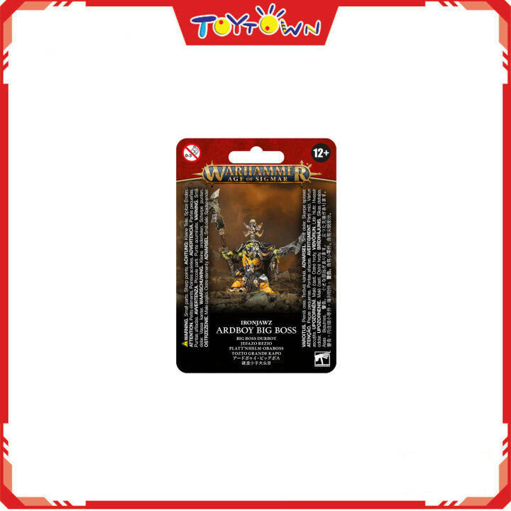 Warhammer Age Of Sigmar: Ironjawz Ardboy Big Boss | Lazada PH
