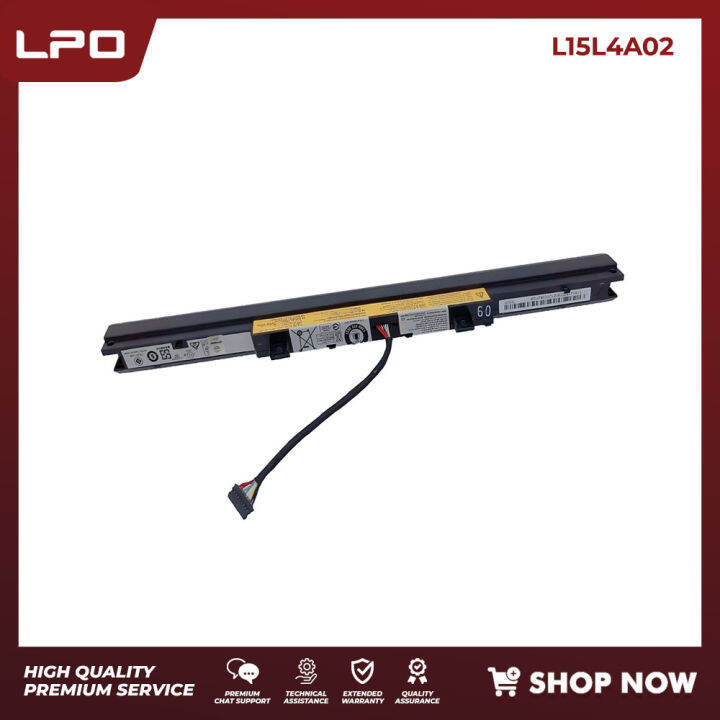 LPO Laptop Battery L15C4A02 Compatible with Part numbers L15L4A02 ...