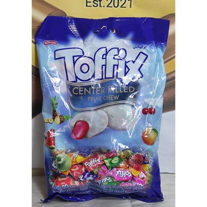 Elvan Toffix Center Filled Fruit Chew 350G | Lazada PH