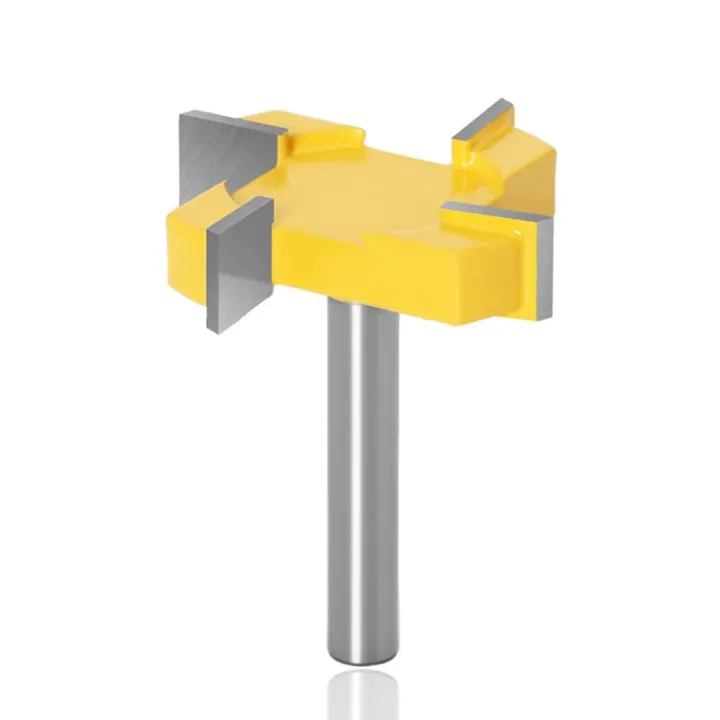 8mm Shank Spoilboard Surfacing Router Bit, Surface Router Bit, 4 Flute ...