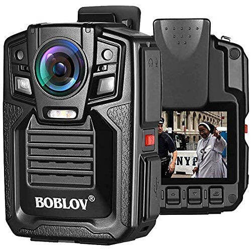 BOBLOV HD66 Body Worn Camera IP67 Waterproof 1296P Wearable Camera Audio & Video Recorder 170 ...