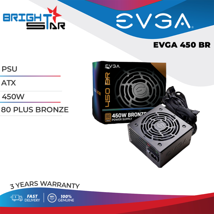 Evga 450 Br Atx Power Supply | Lazada