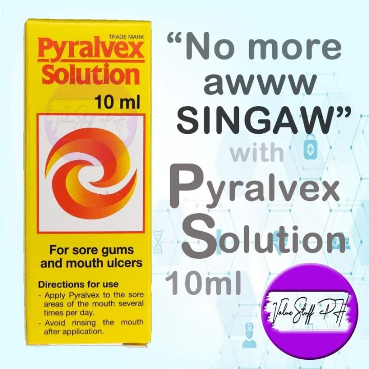 PYRALVEX 10ml (Singaw) | Lazada PH