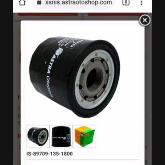 Filter oli isuzu GIGA dan Elf nkr71 nkr66 aspira | Lazada Indonesia