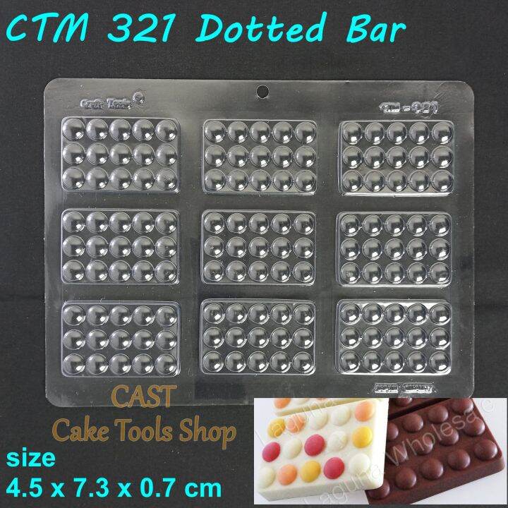 Cetakan Coklat CTM 321 Dotted Bar | Lazada Indonesia