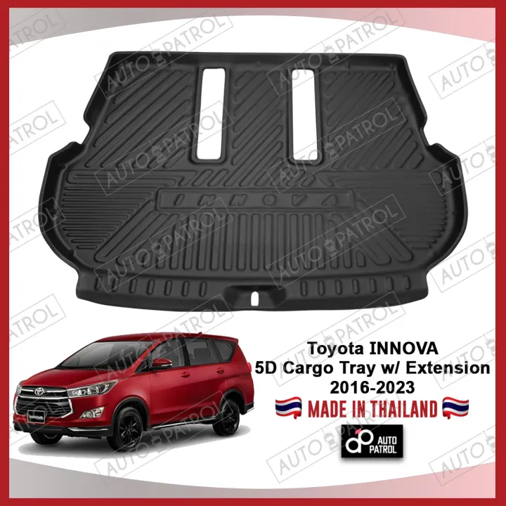 Toyota INNOVA 2016-2023 5D Rear Trunk Tray or Cargo Tray w/ Extension ...