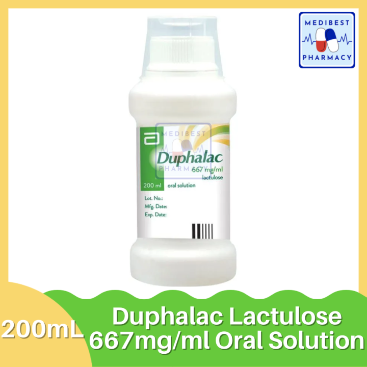 Duphalac Lactulose 667mg/ml Oral Solution (200mL) | Lazada