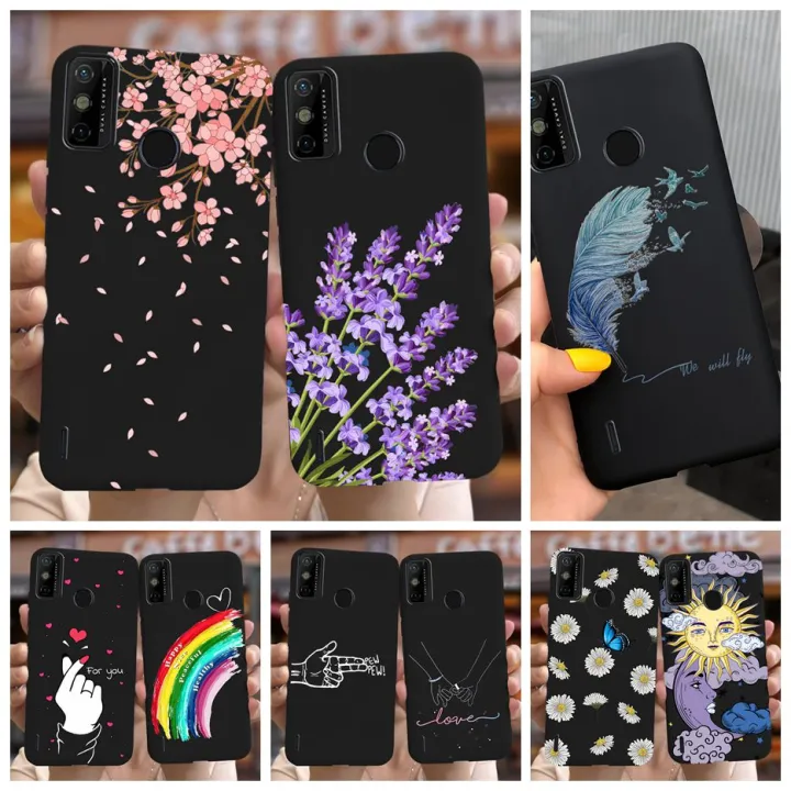 สำหรับ Tecno Spark 6 Go/spark Go 2020กรณี KE5j KE5k KE5S ยอดนิยมทาสี ...