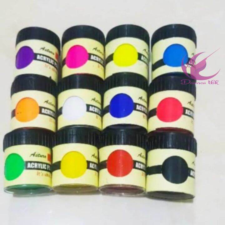 Cat acrylic asturo cat akrilik per pcs 24 gram | Lazada Indonesia