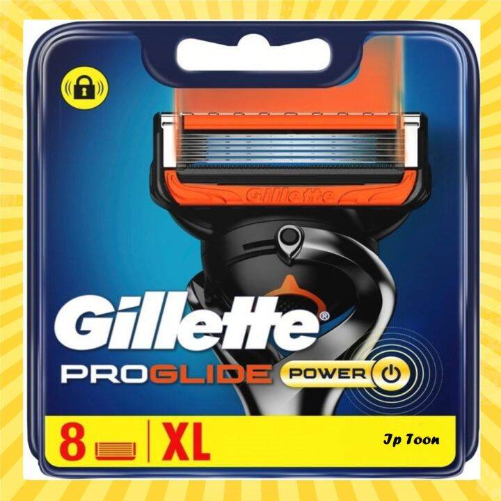 Gillette FUSION5 PROGLIDE Blades Pack 8/Power. New/Last packaging ...