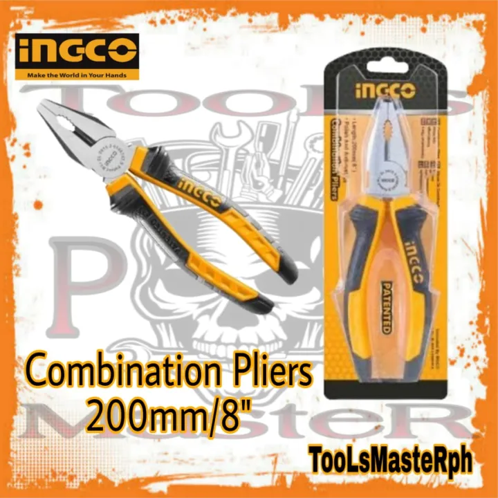 INGCO 200mm/8" Combination Pliers HCP08208 | Lazada PH