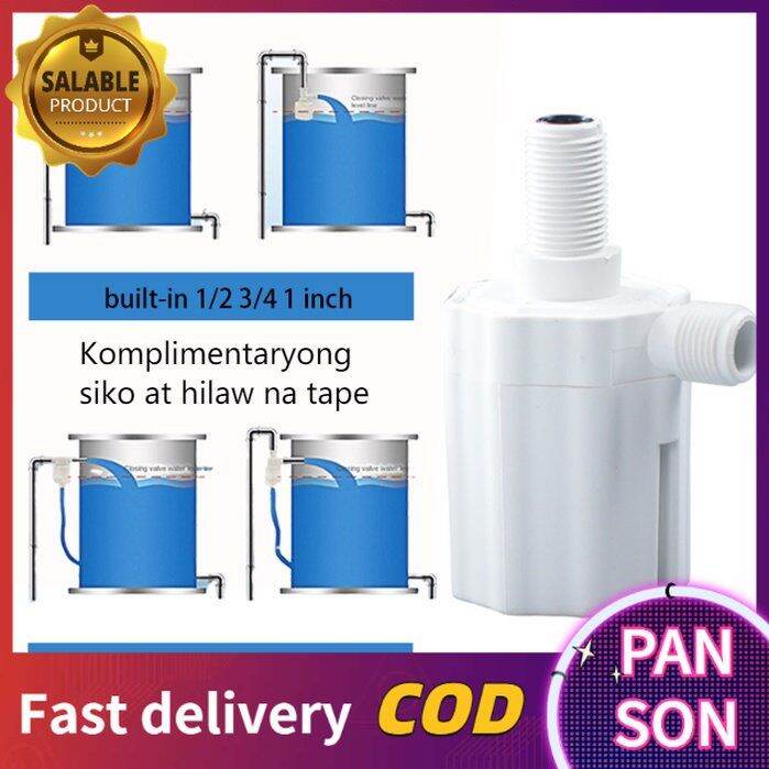 ☉PANSON automatic water level control valve water tank float valve ...