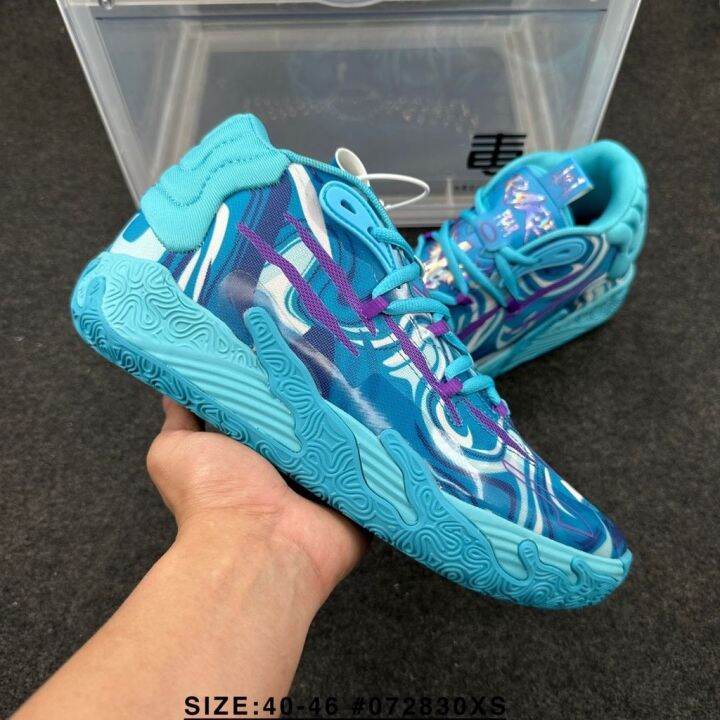 Original mb.03 LaMelo Ball 'Blue purple'-MB3 MB men's shoes N- BA ...