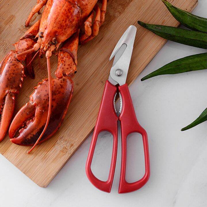 FOLIRON Detachable Multifunction Shear Lobster Shrimp Fish Prawn Peeler ...