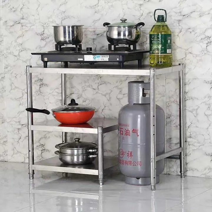 All Metal Gas Stove Stand KGS 124 Kitchen Stand Organizer Space Save ...