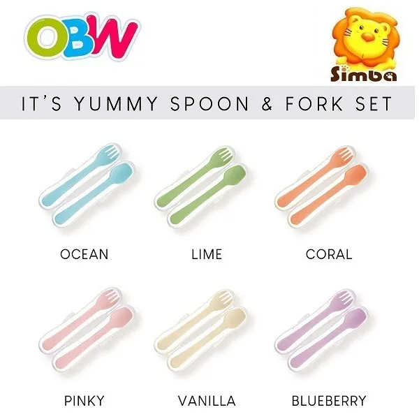 Simba It's Yummy Spoon & Fork Set | Lazada