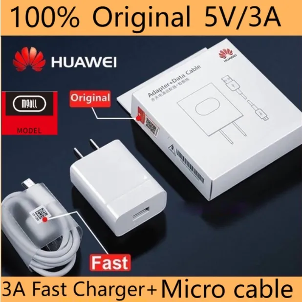 MGall ORIGINAL VOOC Flash Fast Huawei Micro TYPE C USB Adapter Charger ...