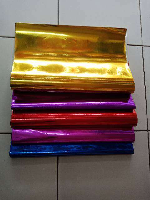 Kertas Mas / Kertas Metalik / Kertas Emas Isi 10Pcs | Lazada Indonesia