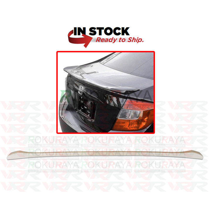 Honda Civic Ninth Generation (2012) Original ABS Plastic OEM Style Rear ...