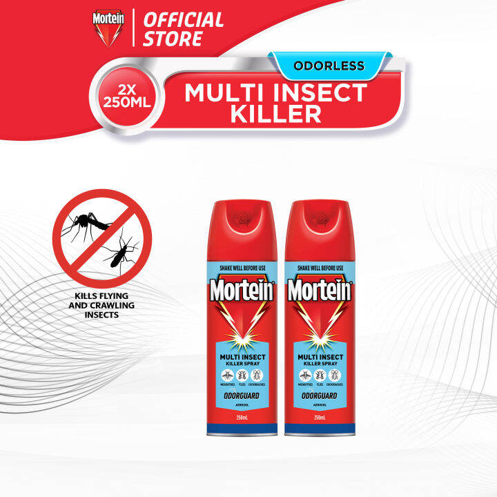 Mortein Odorguard Multi-Insect Killer 250ML Set of 2 | Lazada PH