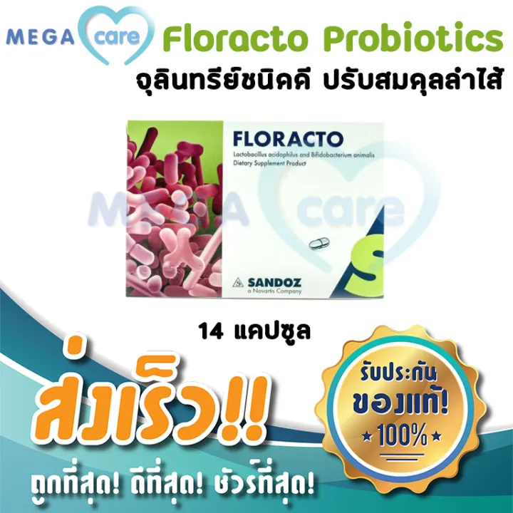 Floracto Probiotics ฟลอแรคโต โปรไบโอติก จุลินทรีย์มีประโยชน์กับลำไส้ ...