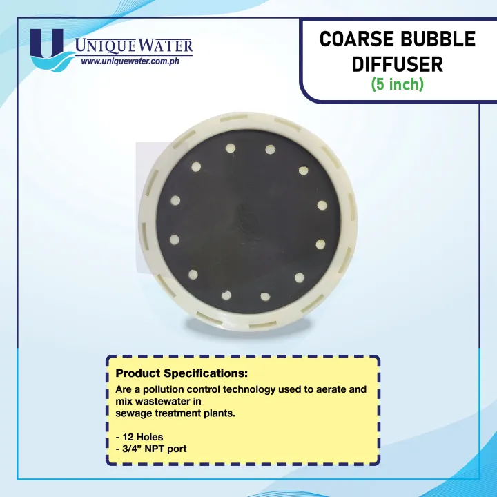 Disc Bubble Diffuser (Coarse Type - 5") | Lazada PH