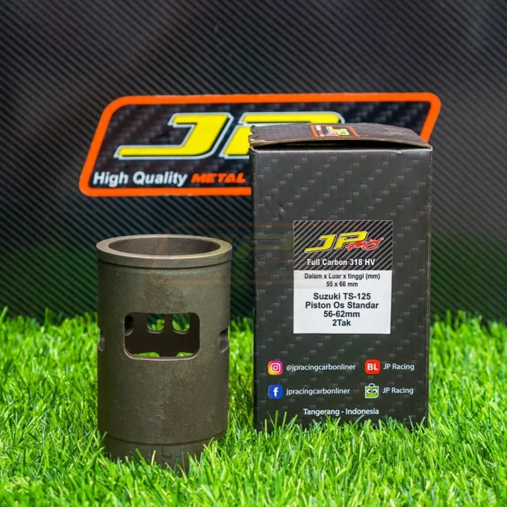 JP Racing carbon liner boring SUZUKI TS 125 SEMI CARBON 318hv TURING ...