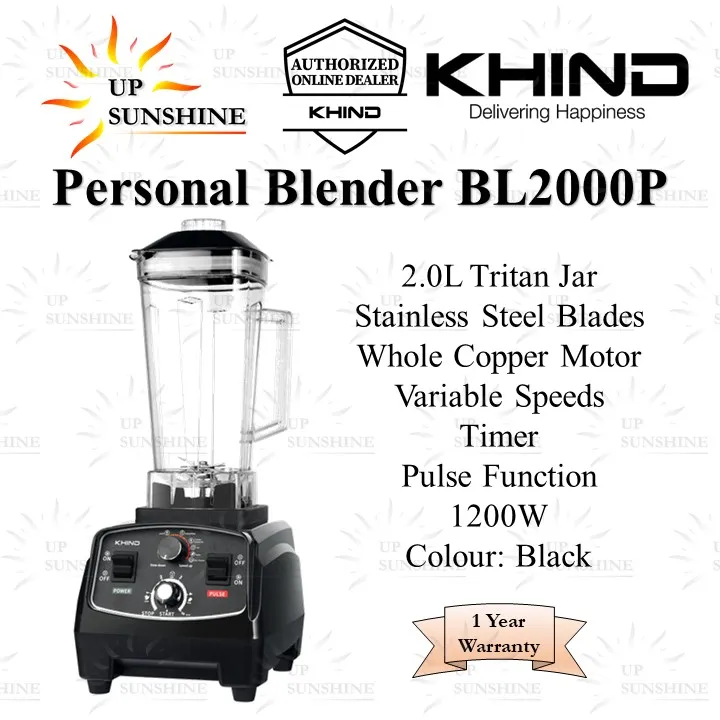 Khind 2L Blender PRO BL2000P | Lazada