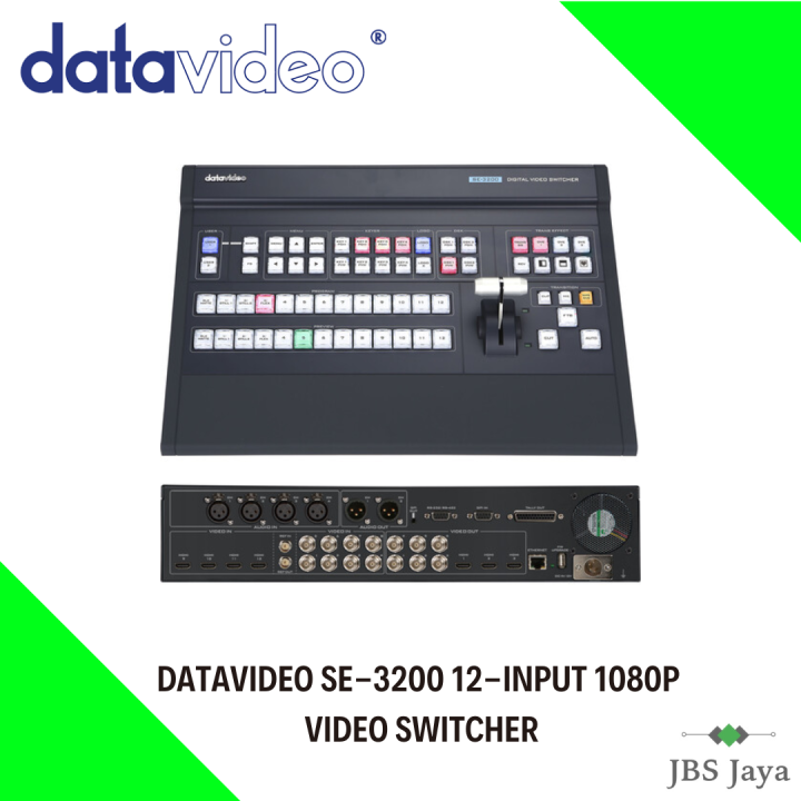Datavideo SE-3200 12-Input 1080p Video Switcher | Lazada