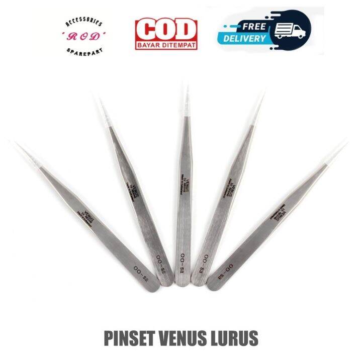 PINSET VENUS LURUS 15 CM PINSET LURUS LANCIP | Lazada Indonesia