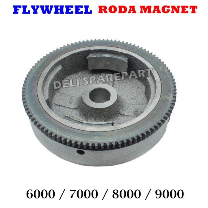 Flywheel magnet roda angin genset 6000 7000 8000 9000 watt | Lazada ...