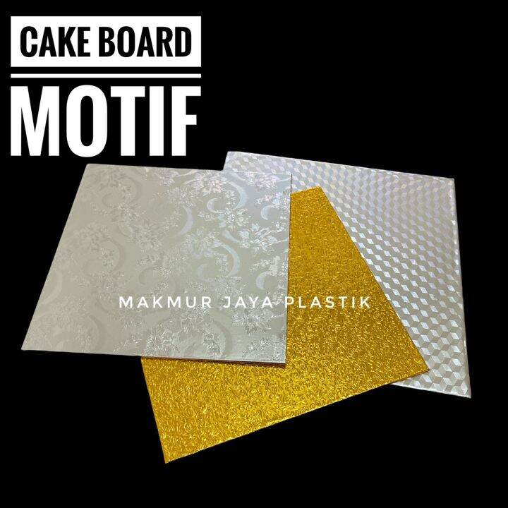 TATAKAN KUE ULANG TAHUN CAKE BOARD MOTIF UKURAN 25 | Lazada Indonesia