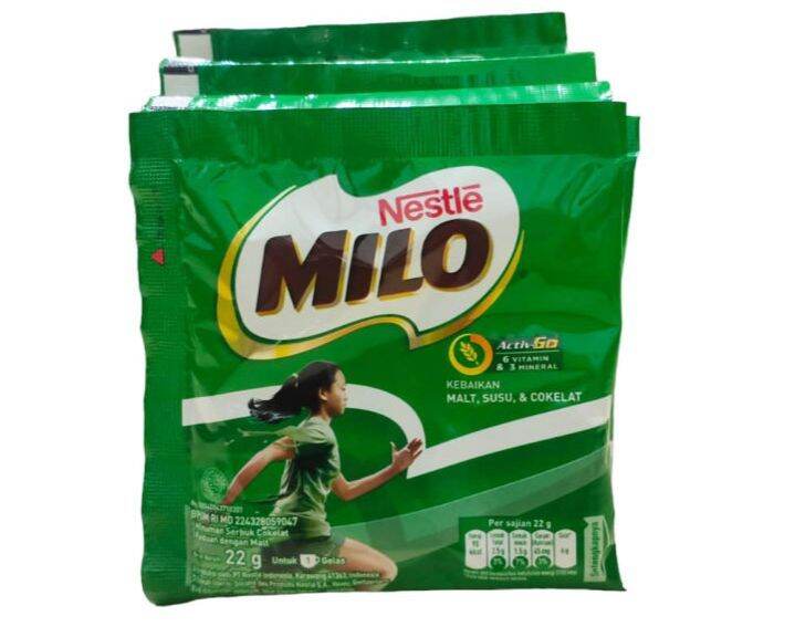 Milo sachet 1 renceng isi 10 | Lazada Indonesia