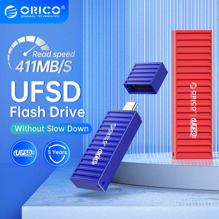 ORICO USB 3.0 UFSD แฟลชไดรฟ์256GB, Memory Stick 256GB 450เมกะไบต์/วินาทีอ่าน Thumb พร้อมพวงกุญแจ ...