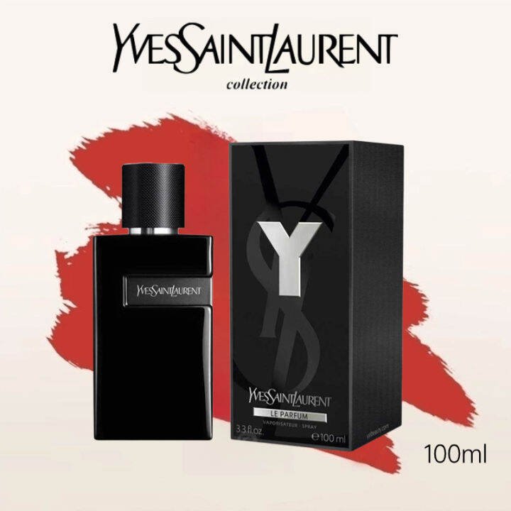 【100% Authentic】YSL Y Eau De Parfum For Men EDP Perfume 100ml - Long ...