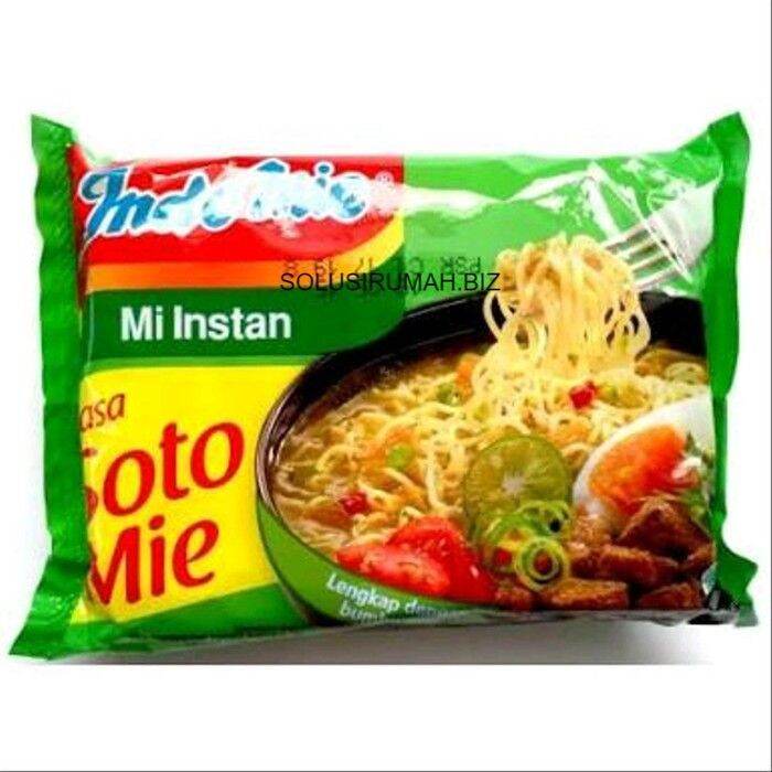 MIE INSTAN MIE KUAH INDOMIE RASA SOTO 85G GRAM MI INSTANT INDOMI 85 G ...