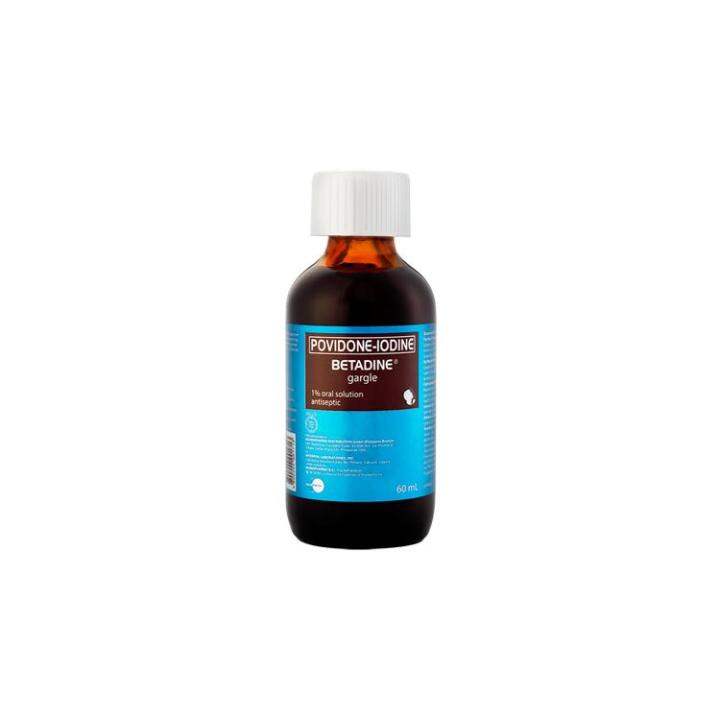 Betadine & BACTIDOL Gargle 60 ml Oral Solution | Lazada PH