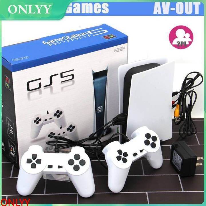 GS5คอนโซลเกมย้อนยุคเครื่องเล่นเครื่องเล่นวิดีโอเกมทีวีสำหรับ Nes 8บิตเกมพร้อมเกมในตัวที่แตกต่าง ...