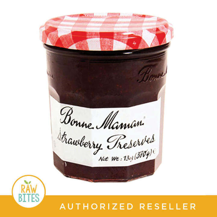 Bonne Maman Strawberry Preserves 370g (Gluten Free, Vegan) | Lazada PH