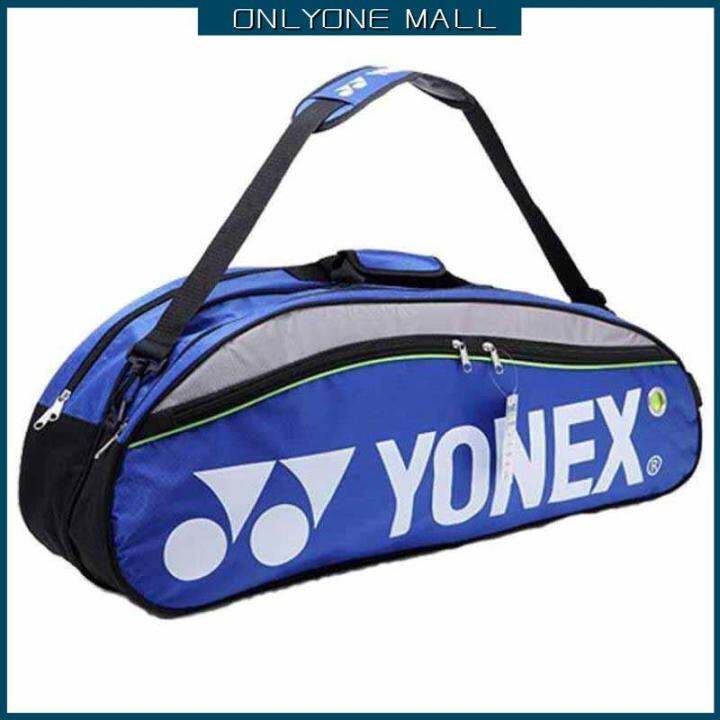 Badminton Backpack Tennis And Badminton Bag, Waterproof Nylon Bag For 3 ...