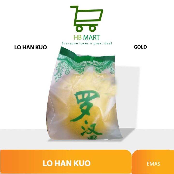 LO HAN KUO BULAT EMAS/ LUO HAN GUO KUNING/LO HAN KO/LOHANKO/MONK FRUIT ...
