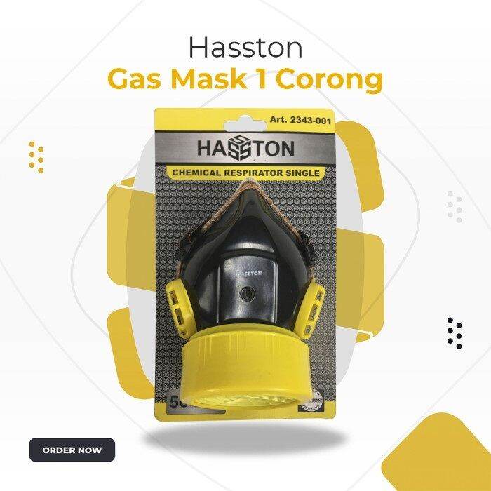 HASTON Masker Respirator 1 Tabung / 2343-001 Chemical Respirator ...